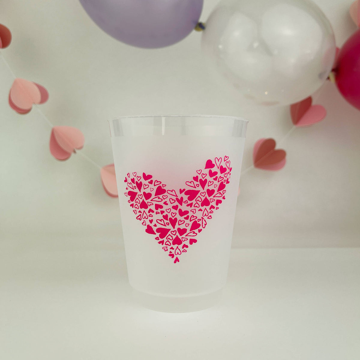 Sweetheart 16 oz. Frost Flex Cups – Z & Z Designs